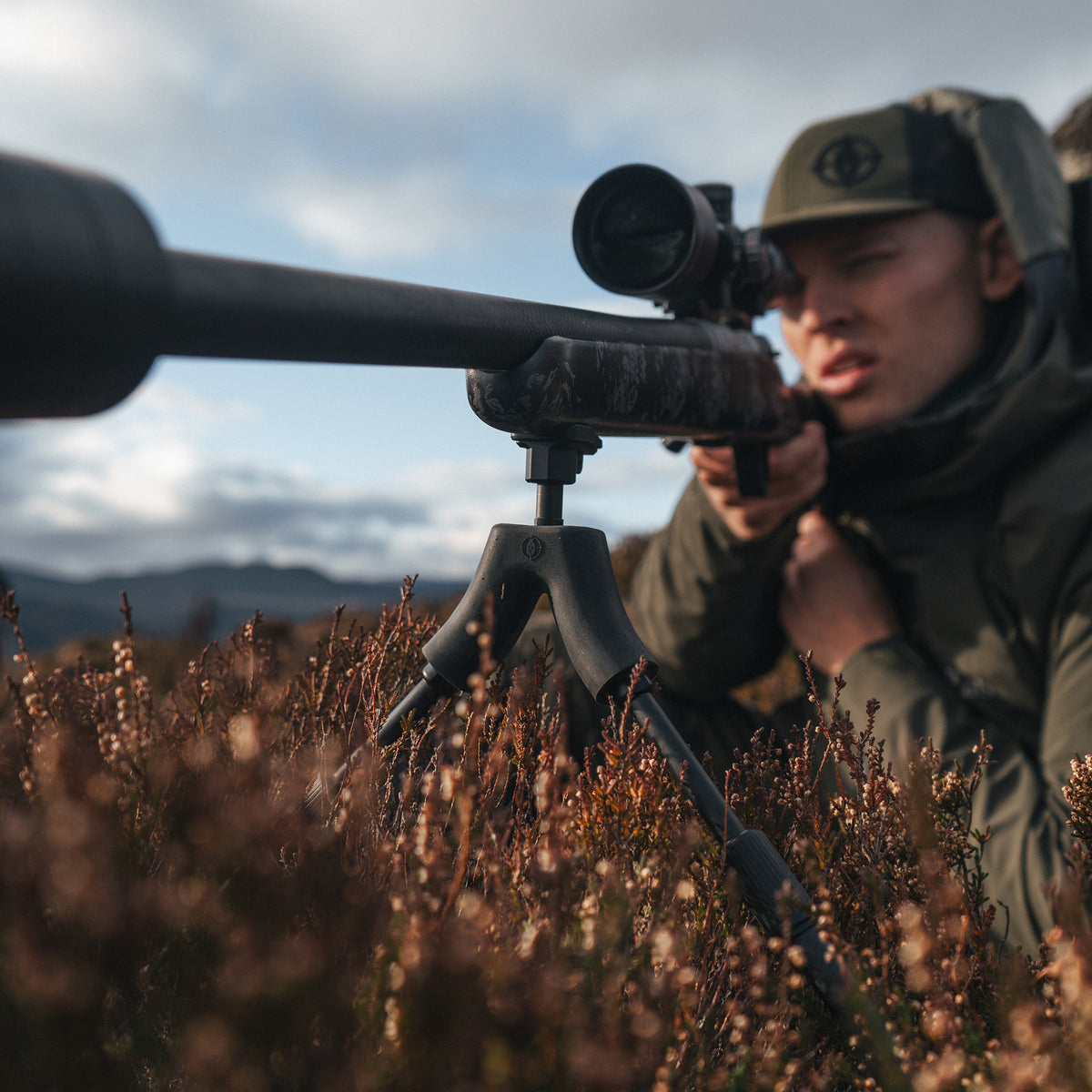 SpringBok Bipod - Solid Seated Shooting Positions in Seconds