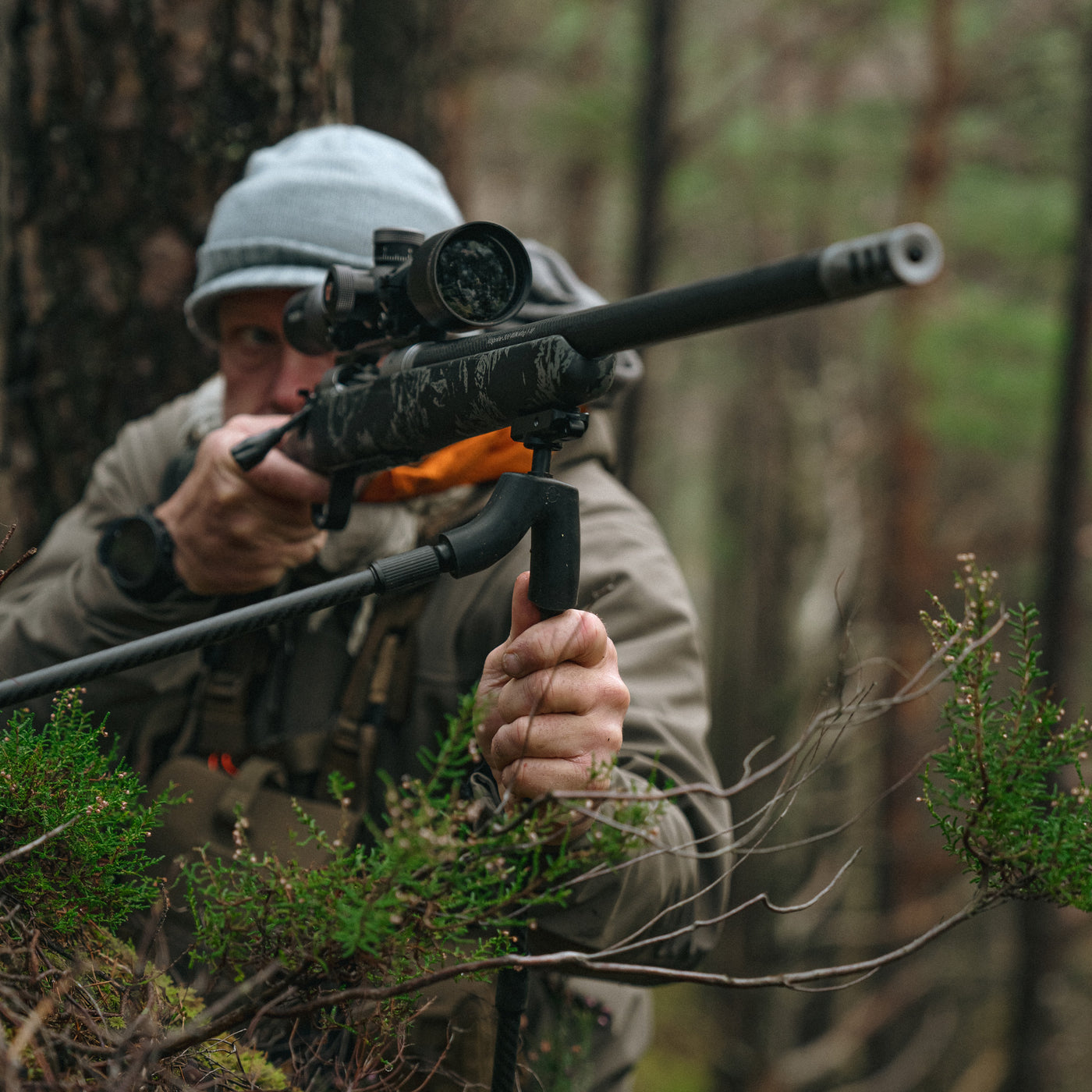 SpringBok Bipod - Solid Seated Shooting Positions in Seconds