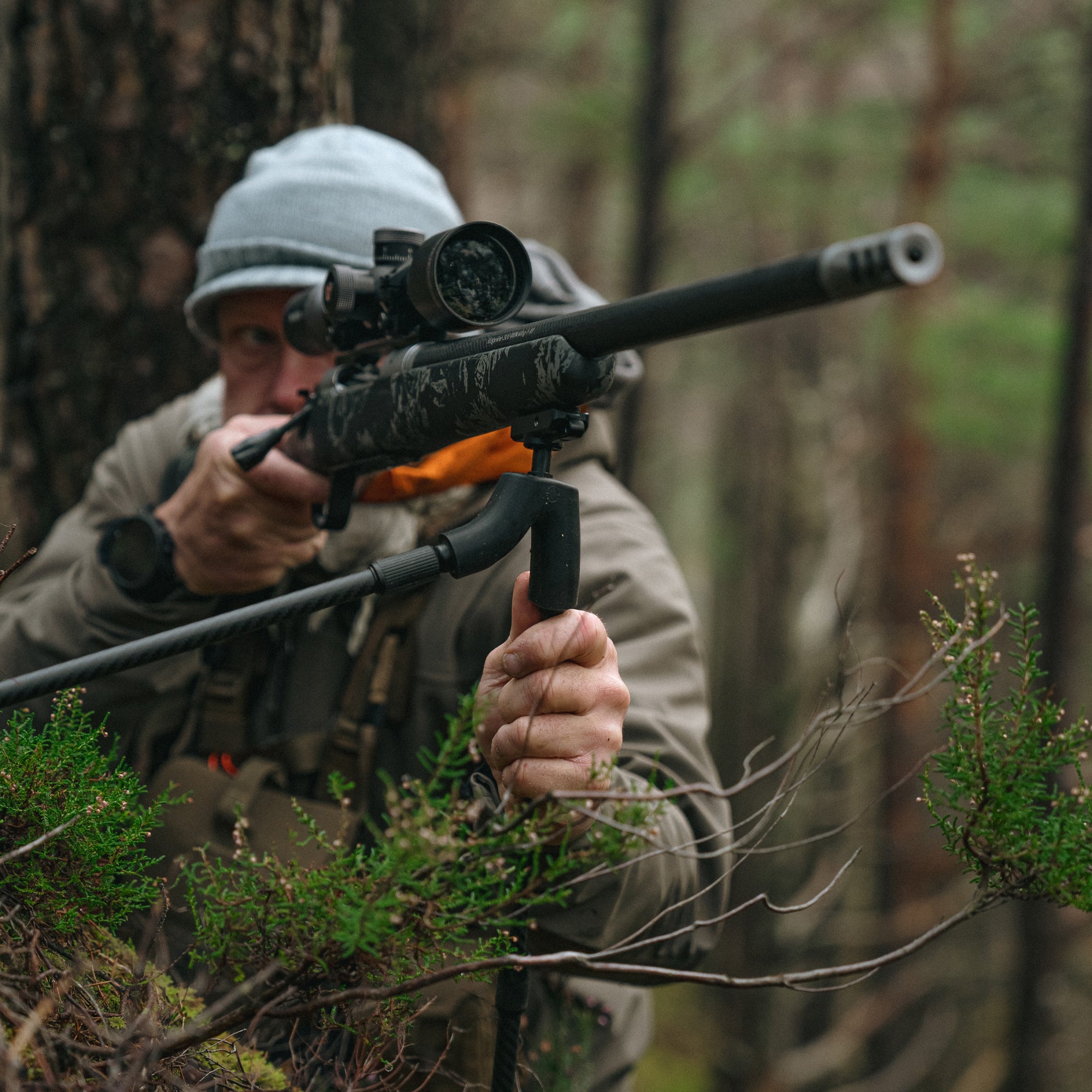 SpringBok Bipod - Solid Seated Shooting Positions in Seconds